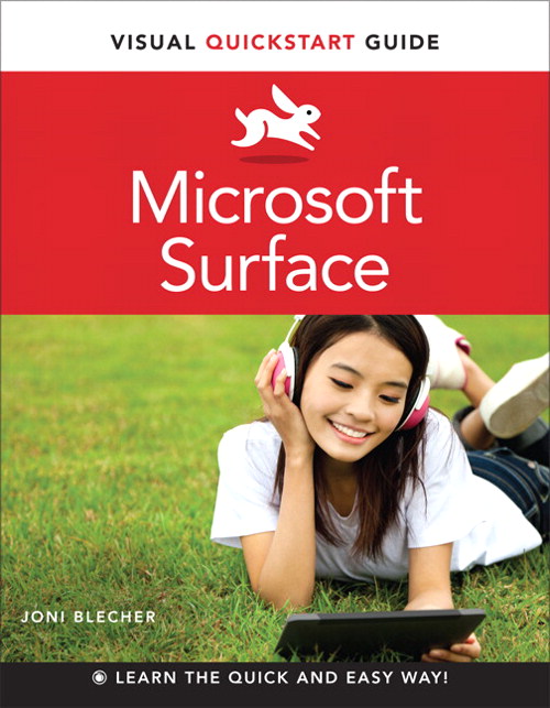 Microsoft Surface: Visual QuickStart Guide | InformIT